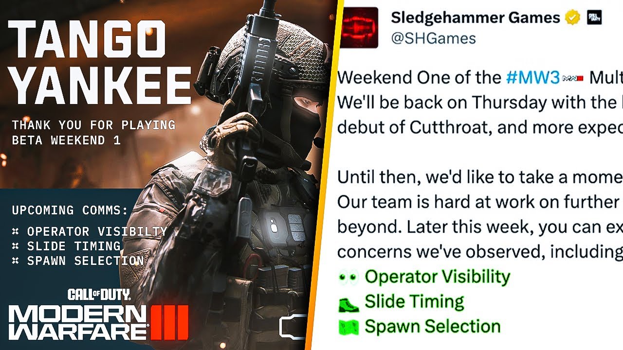 ALL MODERN WARFARE 3 BETA WEEK 2 UPDATES/CHANGES - YouTube