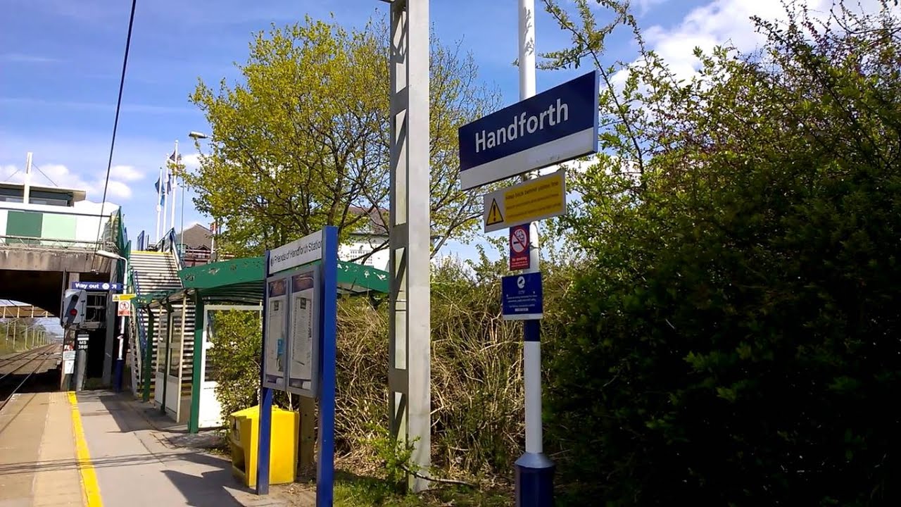 Handforth Train Station - YouTube