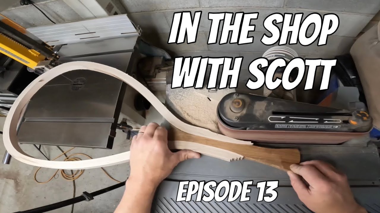 In the shop with Scott! Episode 13, working on a new net with upgraded ...