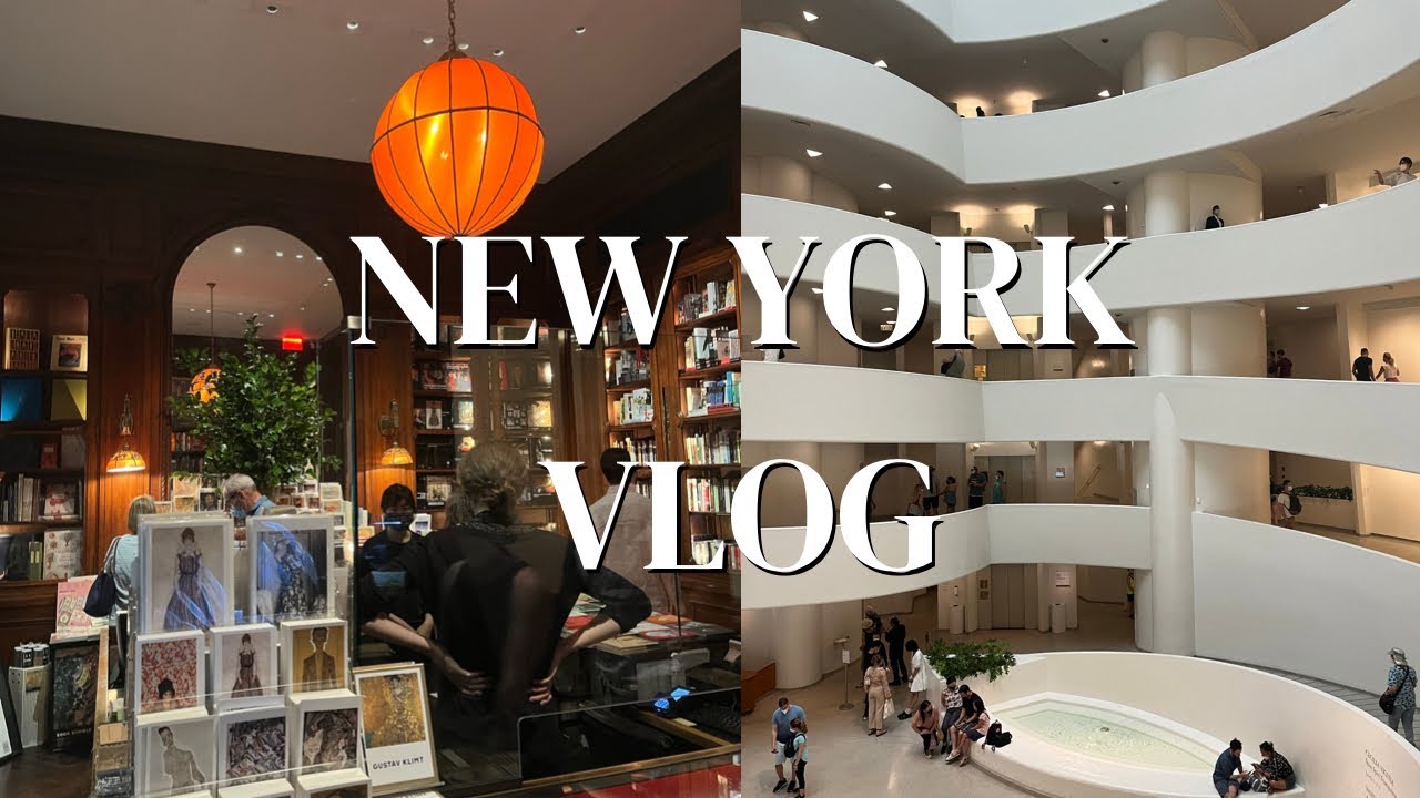 Eng sub) NYC Vlog🗽| 뉴욕브이로그 | 반고흐 3D 레고 Unboxing | 구겐하임 Kandinsky🖼 ...