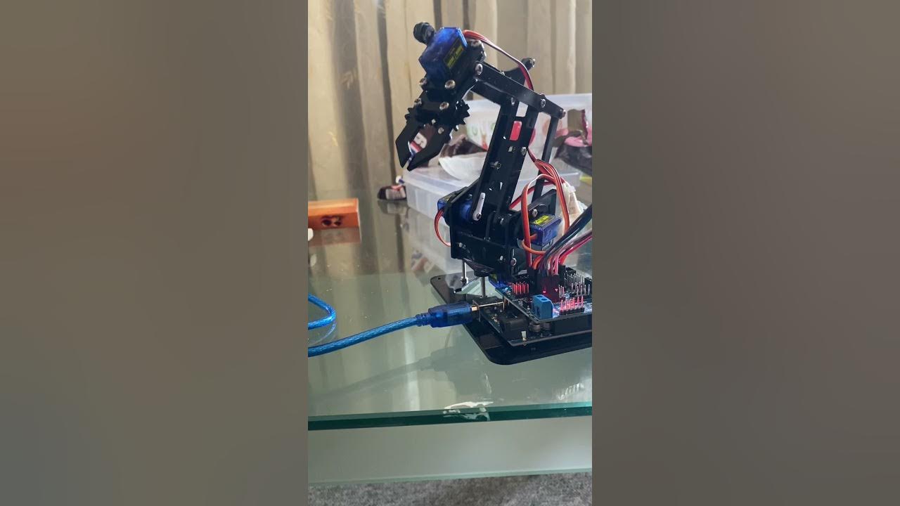 Joystick Arduino Robotic Arm Controller (Demo) - YouTube