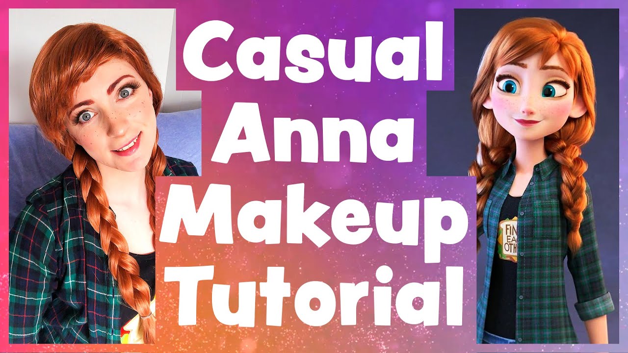 Princess Anna Makeup Tutorial - YouTube