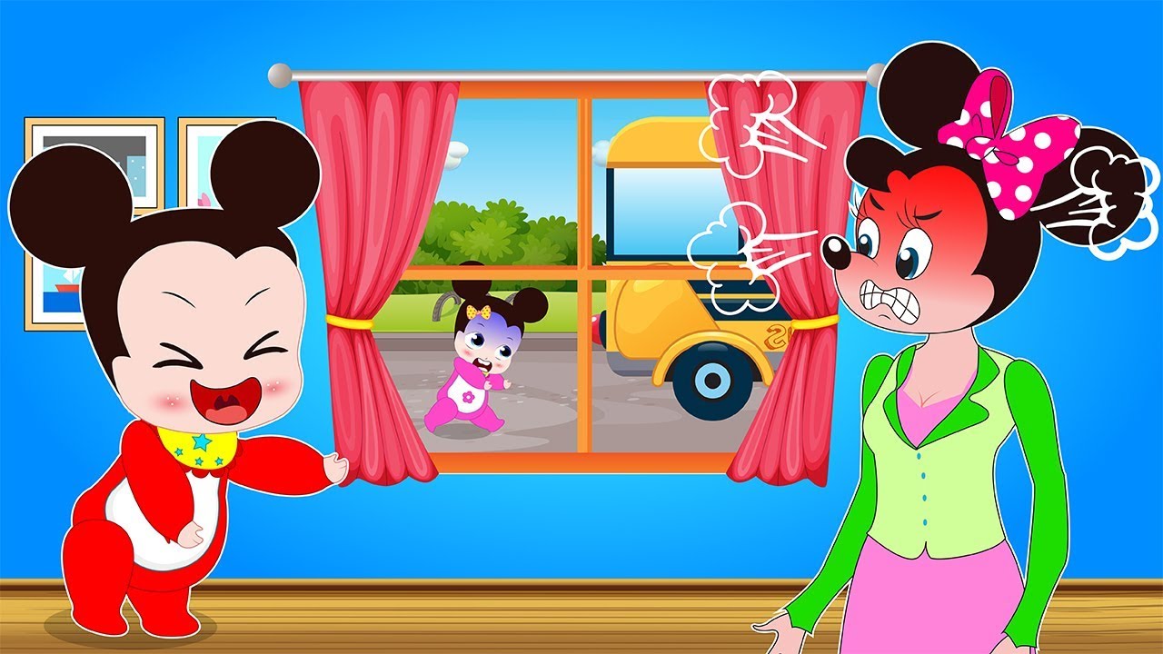 Mickey Mouse And Minnie Mouse April Fools Funny Story! Funny Animations ...