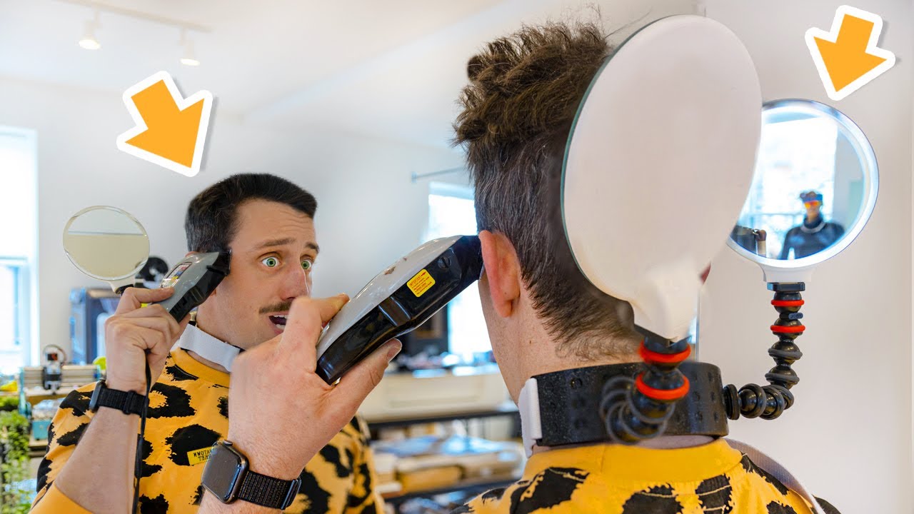 I'm calling this invention the Haircut Collar™️ - YouTube