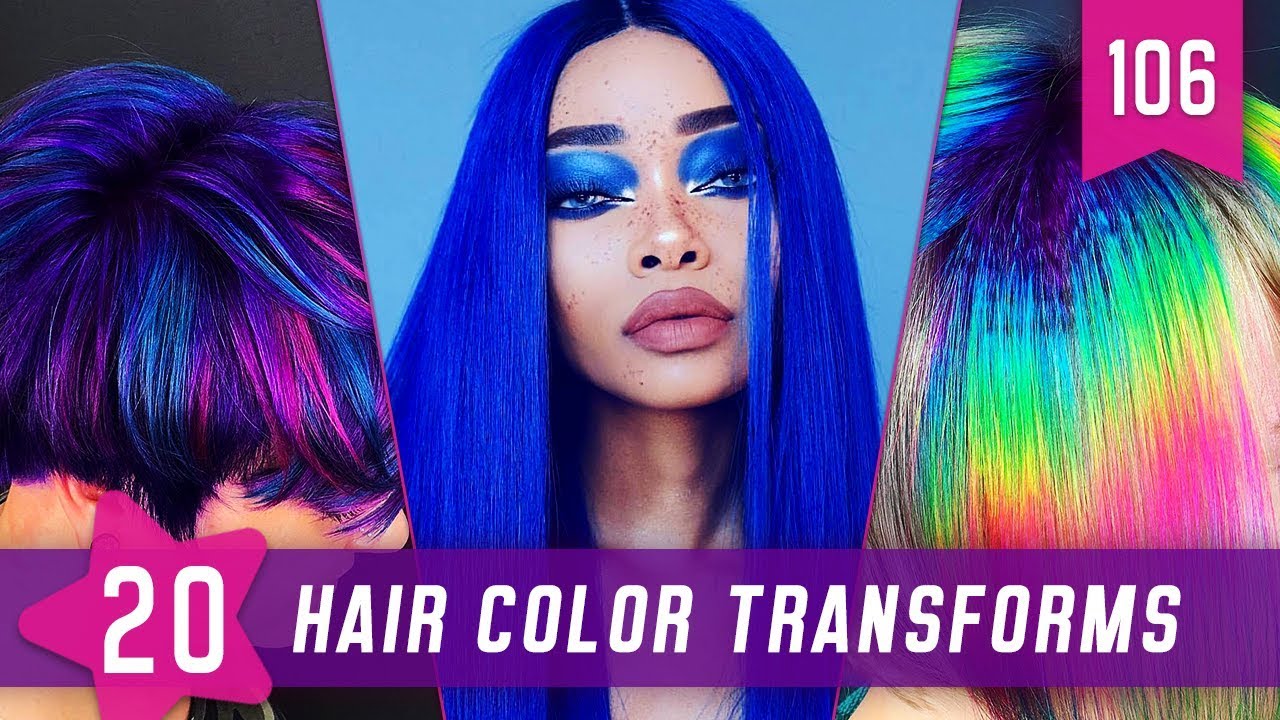 20 TRENDING HAIR COLOR TRANSFORMATIONS / VIRAL BEAUTY / HAIR COLORING ...