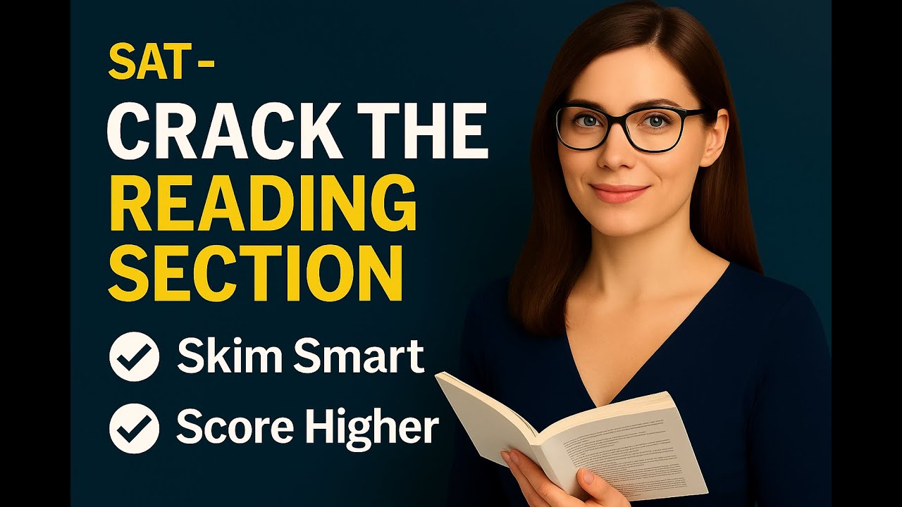 SAT - Crack the Reading Section: Skim Smart, Score Higher | Limitless Math - YouTube