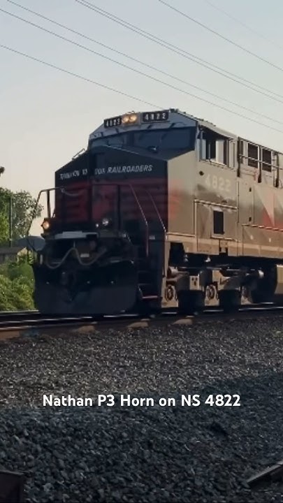 NS 20X w/ NS 4822 Hummelstown, PA Harrisburg Line #train #railfanning #railroad #nstrains # ...