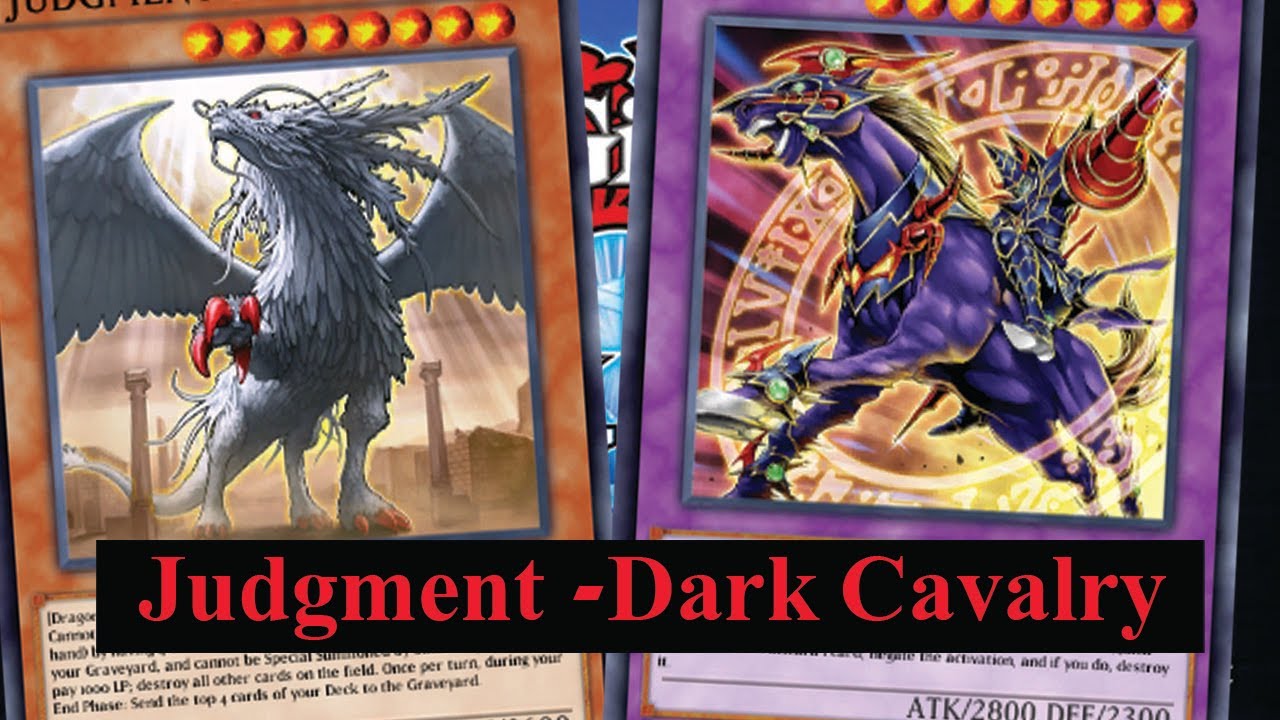 (Yu-Gi-Oh! Duel Links)รีวิว Judgment Dragon-Dark Cavalry เมื่อ2เทพสุด ...