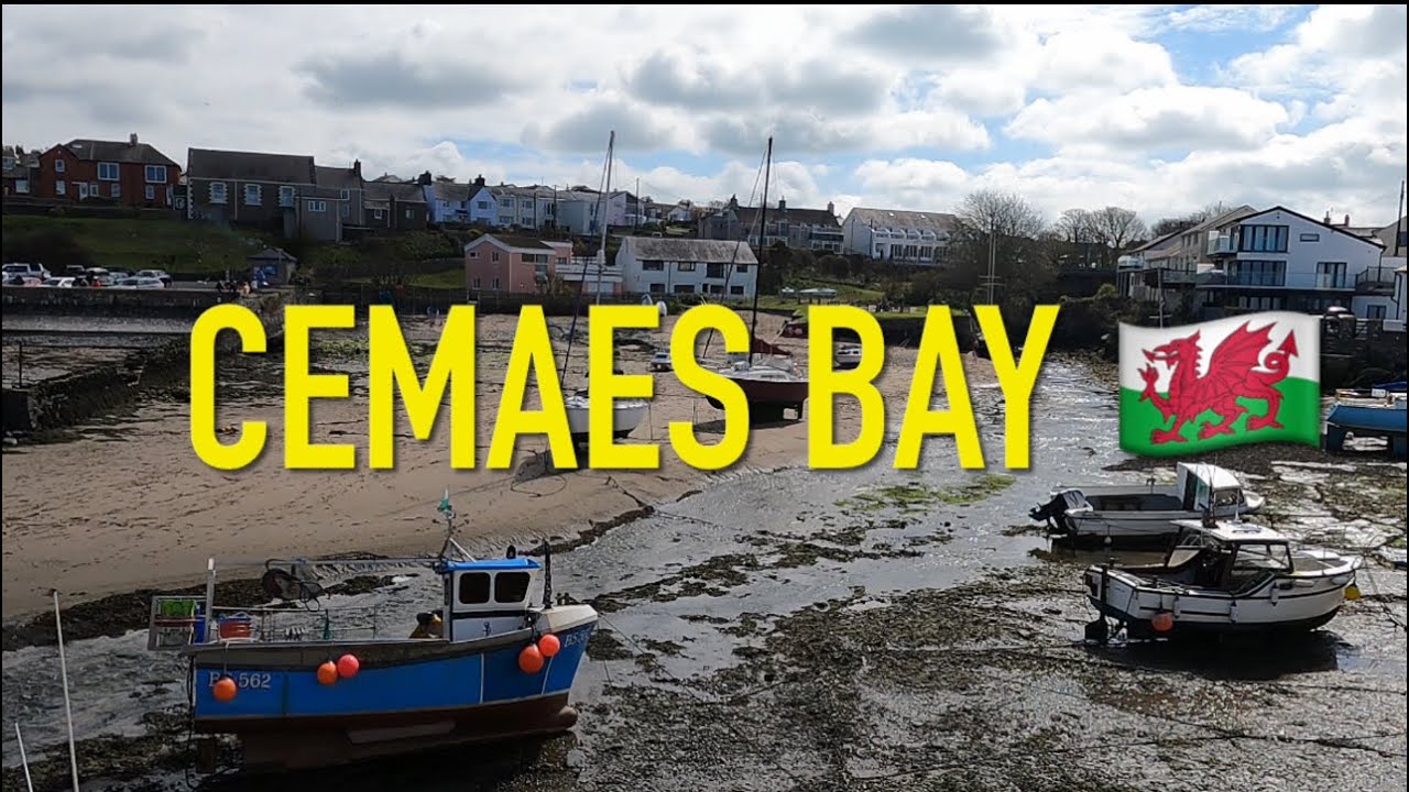 Cemaes Bay Fishing Village - Cemaes Harbour & Beach North Wales 🏴󠁧󠁢󠁷󠁬󠁳󠁿 ...