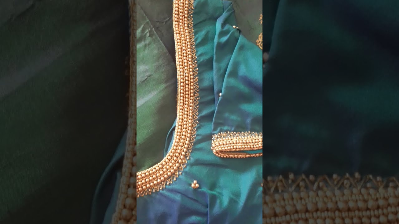 Latest ari work design #ariblousedesign #salemgugaicorner - YouTube