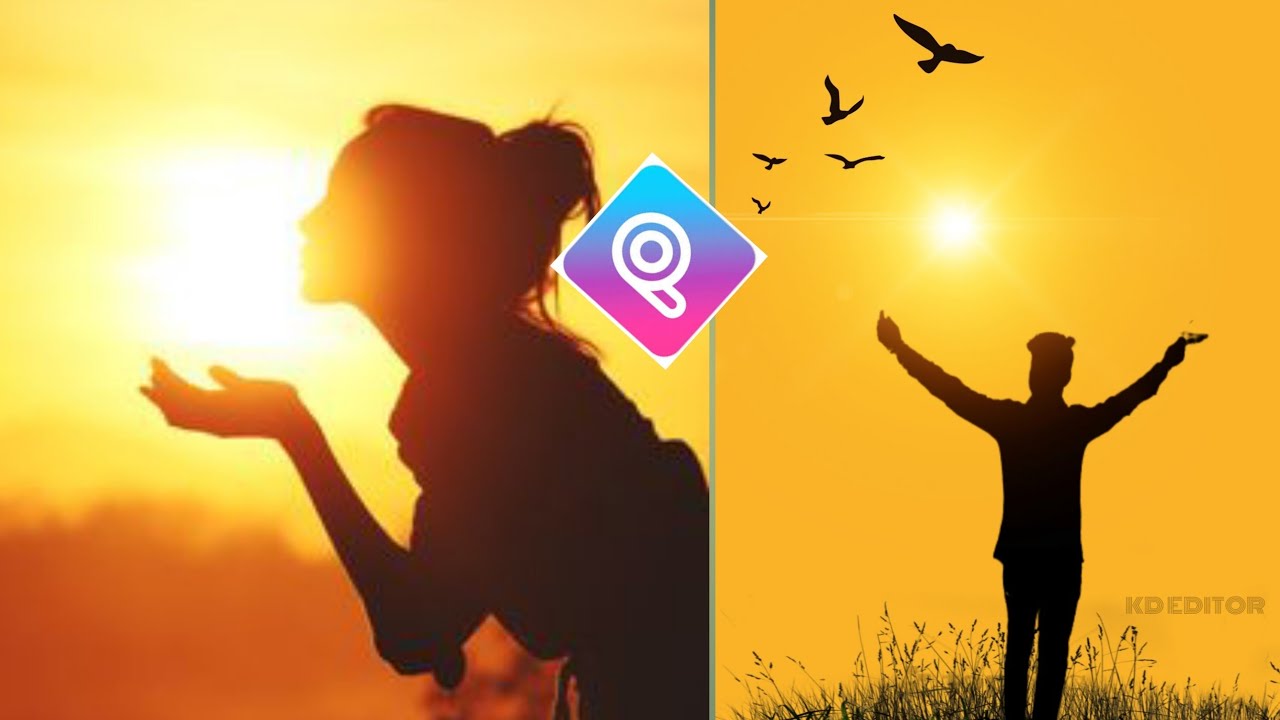 Sunlight photo editing | photo editing tutorial | PicsArt - YouTube