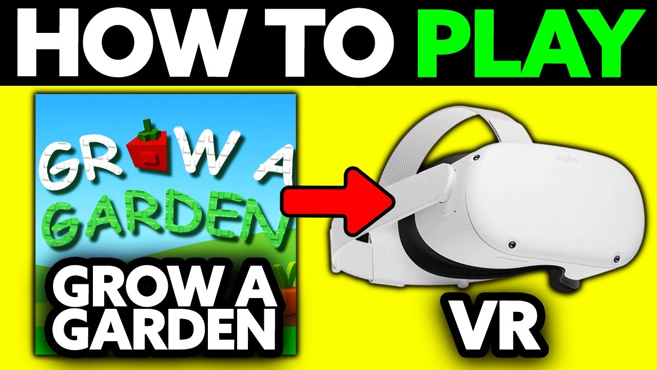 How To Play Grow a Garden on VR (2025) - Step by Step - YouTube