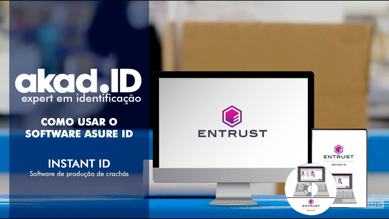 Como utilizar o software Instant ID para personalização de cartões e ...