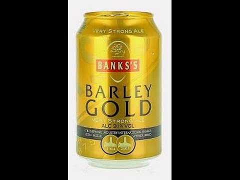 #113 Banks's Barley Gold Strong Ale 7.4% ENGLAND - YouTube