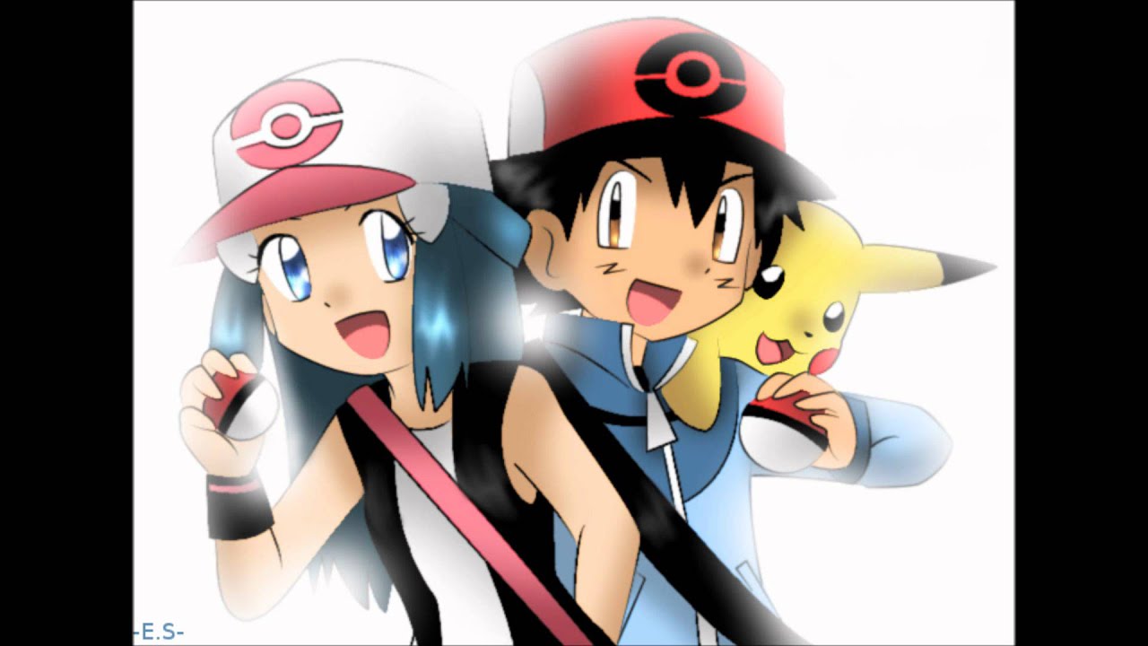 Pokemon DP , Ash y Maya (Dawn)... - YouTube