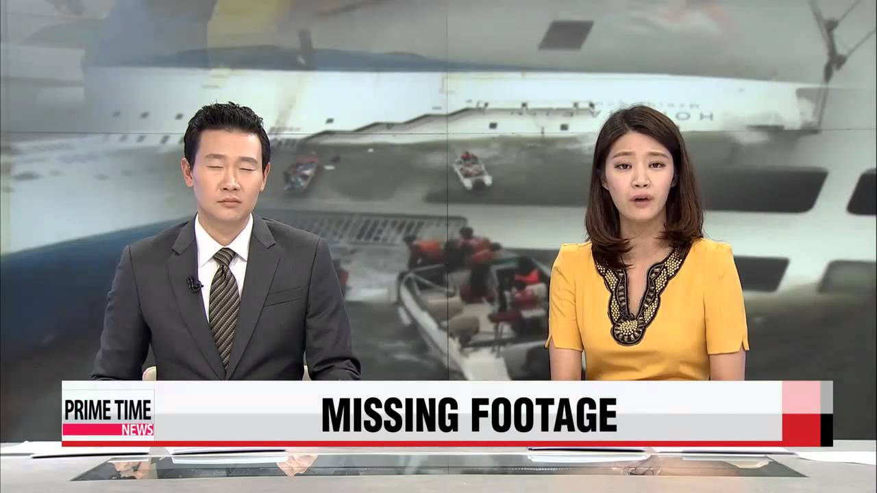 Original footage of Sewol-ho ferry sinking goes missing - YouTube