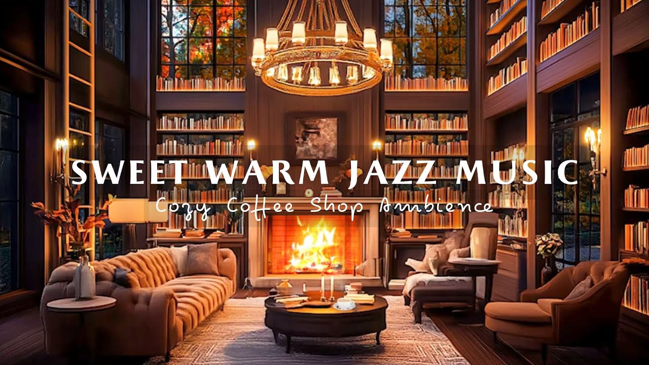 Sweet Warm Jazz ☕ Gentle August Jazz & Smooth Jazz for Relaxation ...
