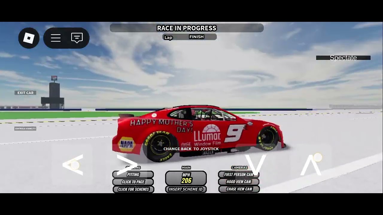 (racing nascar time Roblox)part 2 - YouTube