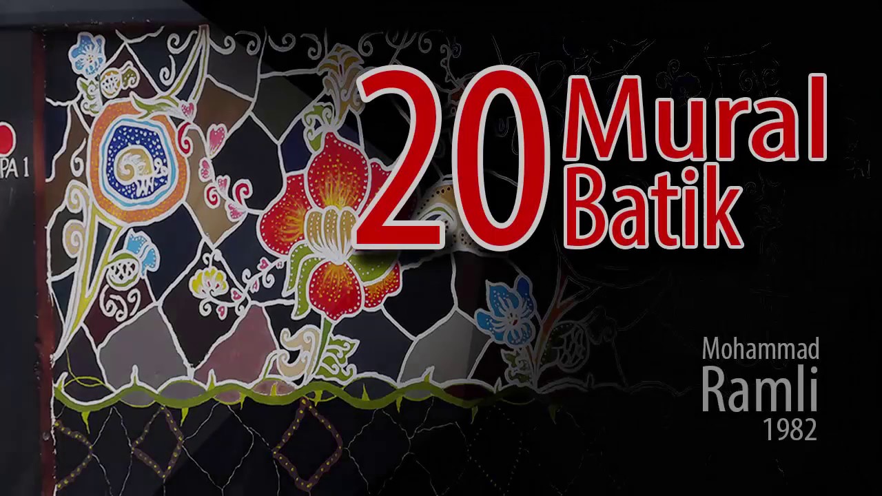 20 Mural Batik Menakjubkan - MAN 2 Situbondo 2017 - YouTube