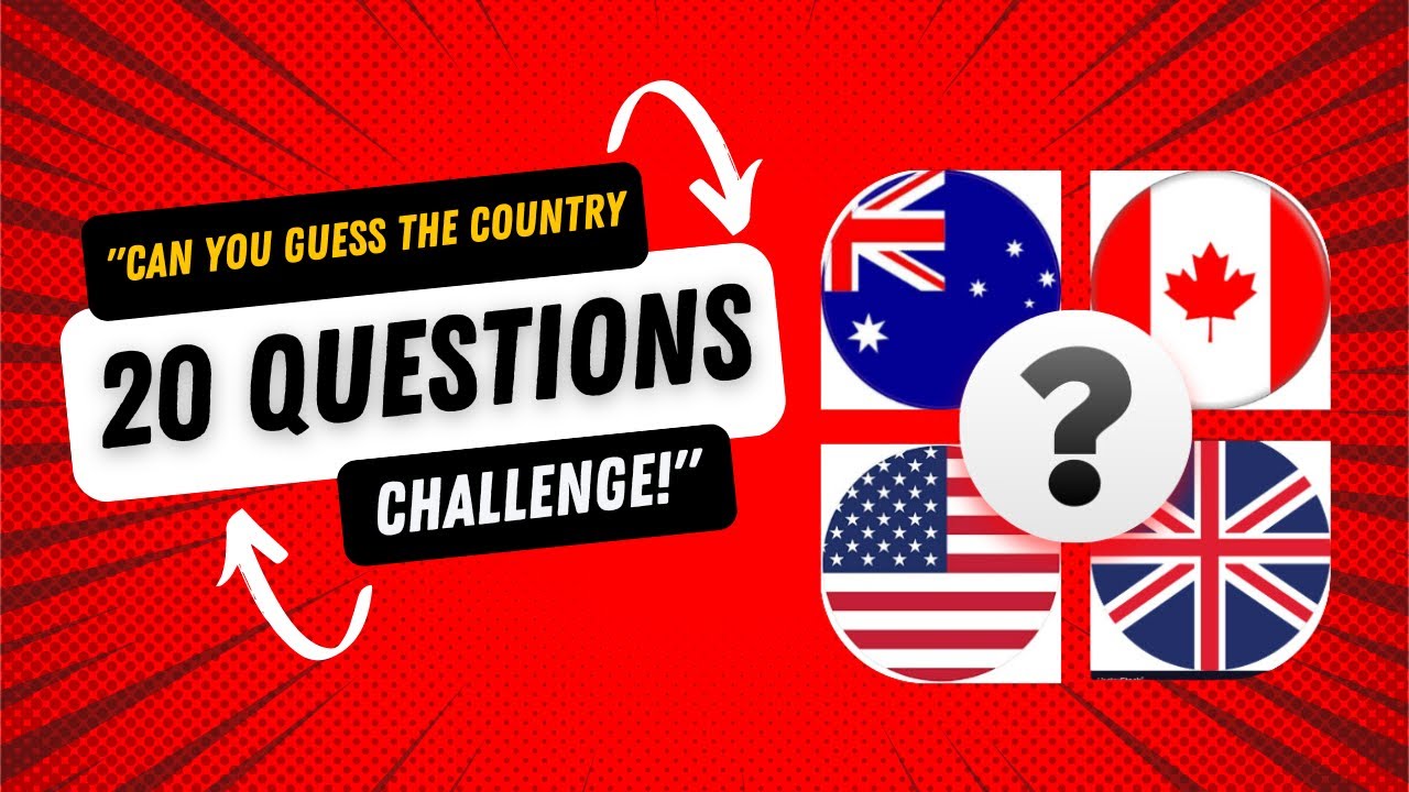 "Ultimate Country Guessing Quiz! 20 Tricky Questions as Clues | Test ...