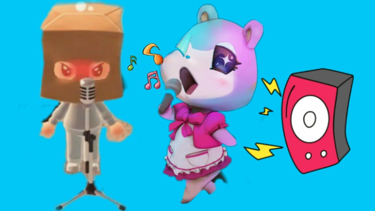 Animal Crossing SINGING Villagers New Horizons - YouTube