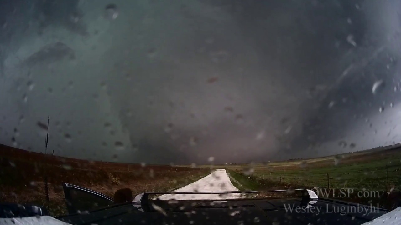 Dimmitt Wedge Tornado (Dome Camera) April 14, 2017 - YouTube