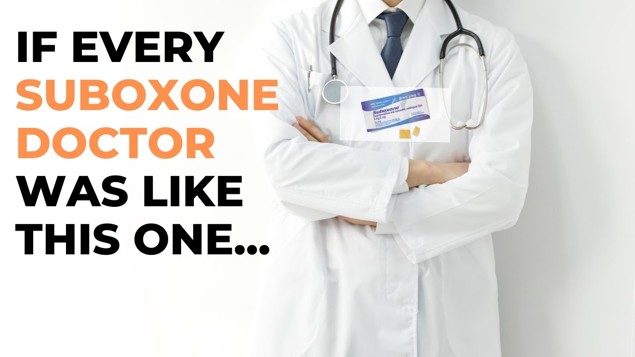 FINALLY... A Doctor That Uses Suboxone The RIGHT WAY | How To Use ...