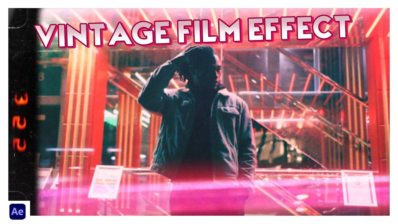 How to create a vintage film look on your footage - YouTube