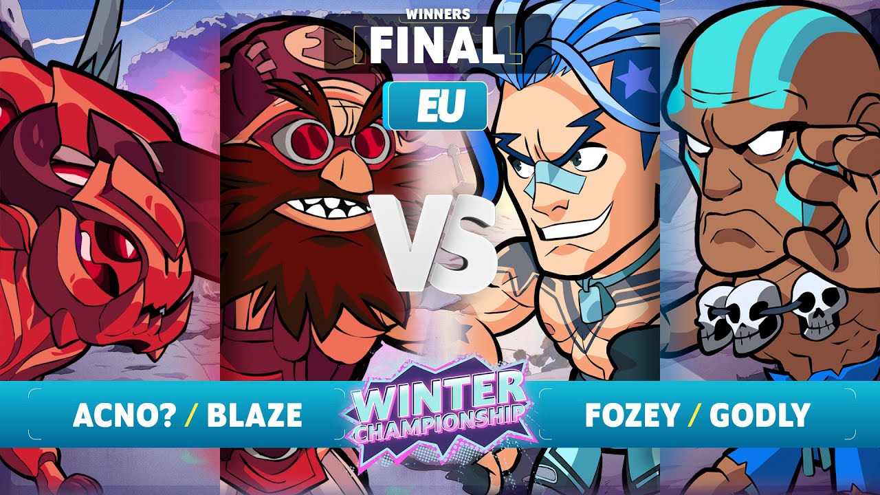 Acno? & Blaze vs. Fozey & Godly - Winners Final - EU - Brawlhalla ...