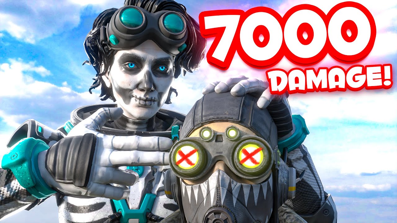 7,000 DAMAGE IN A SINGLE GAME OF APEX - YouTube