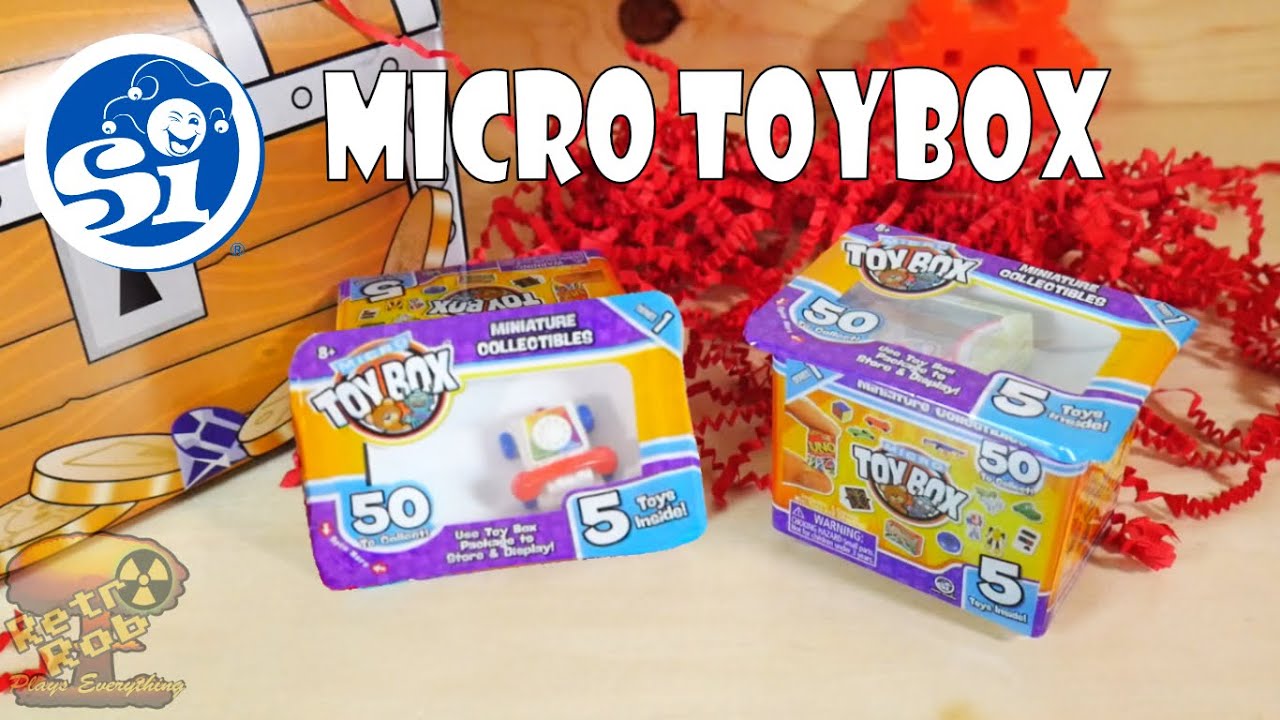 🧸 Super Impulse Micro Toy Box - Retro Goes Mini! - Unboxing 🧸 - YouTube