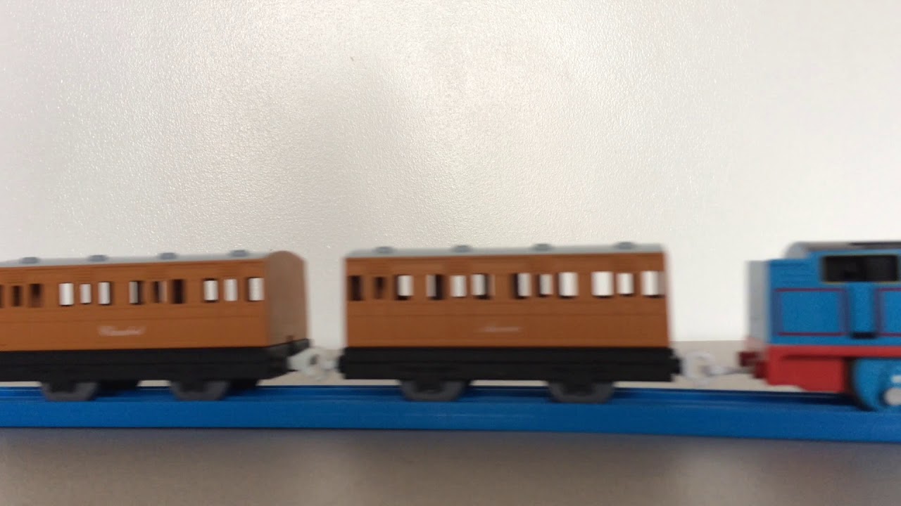 Thomas Gets Bumped | Thomas Gets Derailed | Tomy Plarail Remake - YouTube