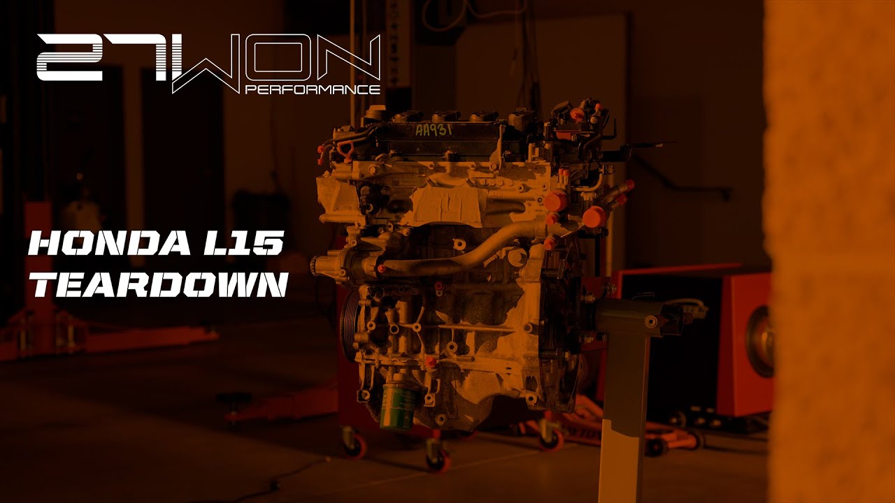 Honda Civic SI Engine Teardown (L15B7) 10th Gen - YouTube