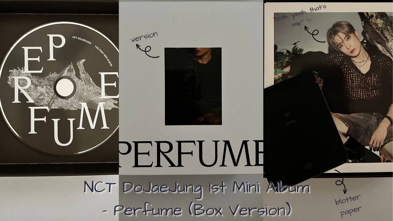 [UNBOXING] NCT DoJaeJung 1st Mini Album - Perfume (Box Version ...