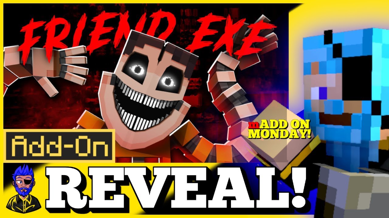Friend EXE Add On ¦ Daz Man's Add On Reveal ¦ Minecraft Bedrock ...