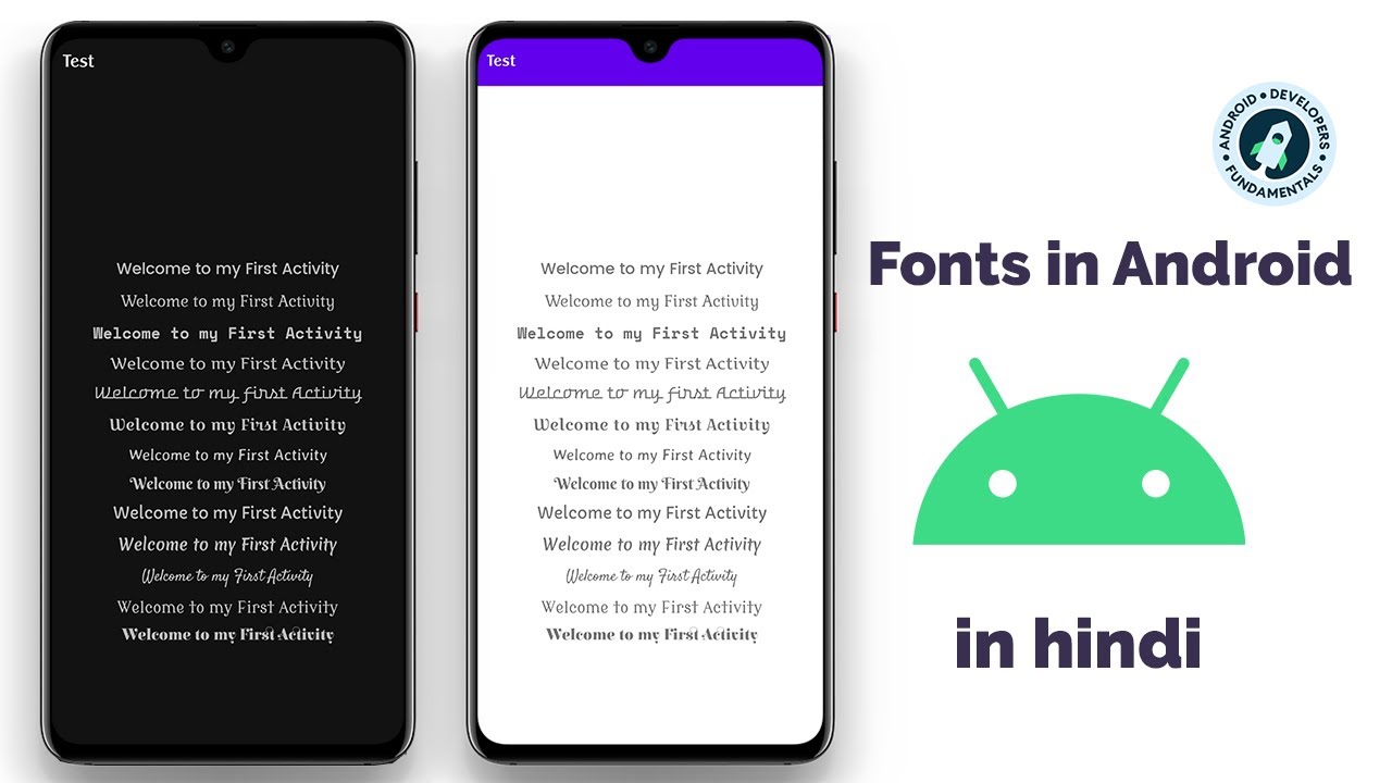Fonts in android application | No need to download explicitly ...