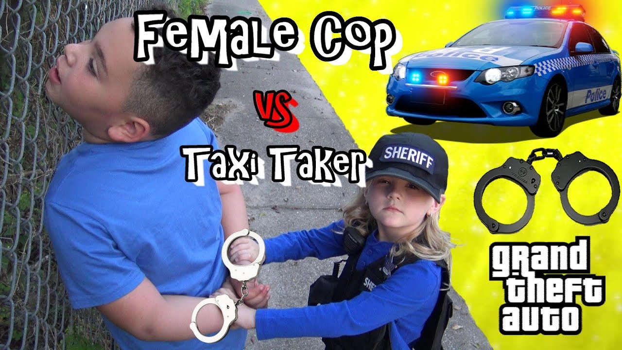 POLICE CHASE Airport Taxi Taker - Grand Theft Auto Charge - YouTube