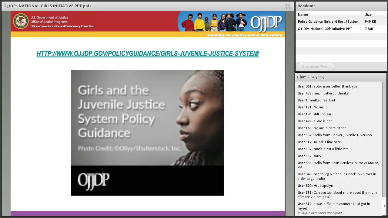 Girls and the Juvenile Justice System - YouTube
