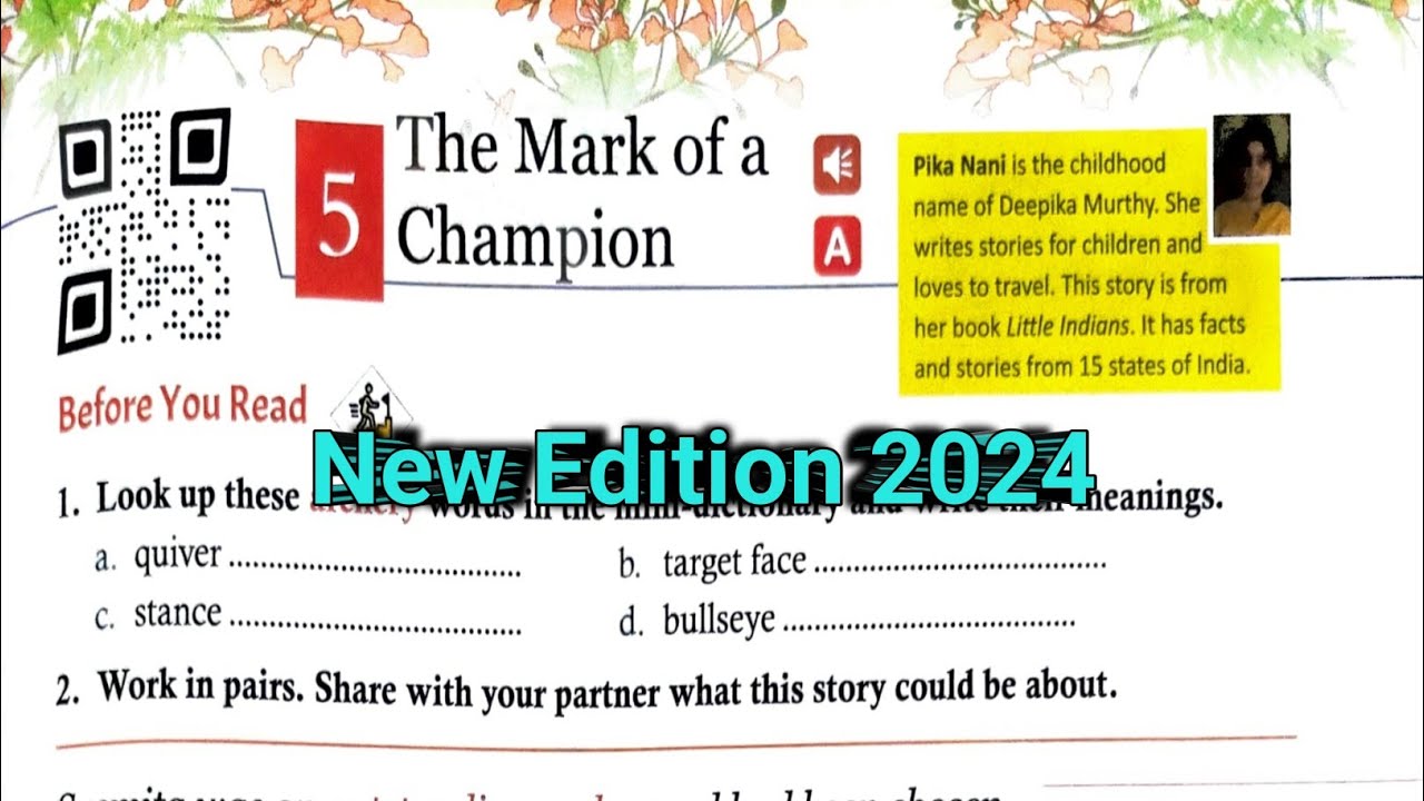 The Mark of a Champion Class 4 Explanation l Gulmohar Golden Jubilee ...