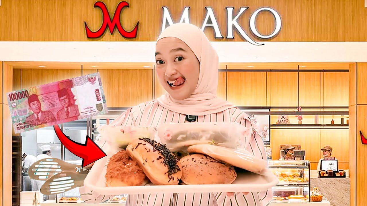100 RIBU DI MAKO CAKE & BAKERY !! DAPET SEBANYAK INI TERNYATA !! - YouTube