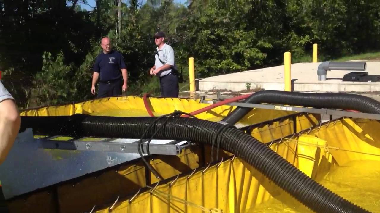 Fire Department Water Shuttle Training 2 - YouTube