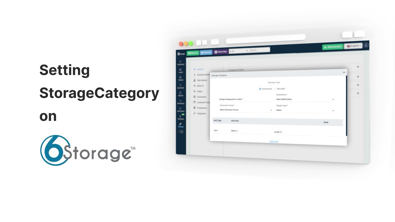 How to set up a Storage category? - YouTube