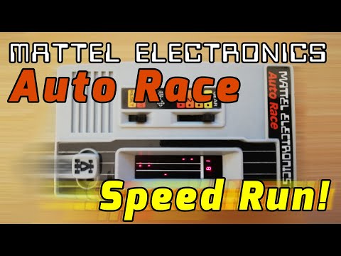 World Record No Hit Mattel Auto Race Speed Run - YouTube