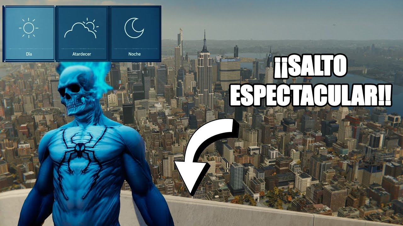 Marvel's Spider Man - Saltando del Edificio MÁS ALTO con el traje ...