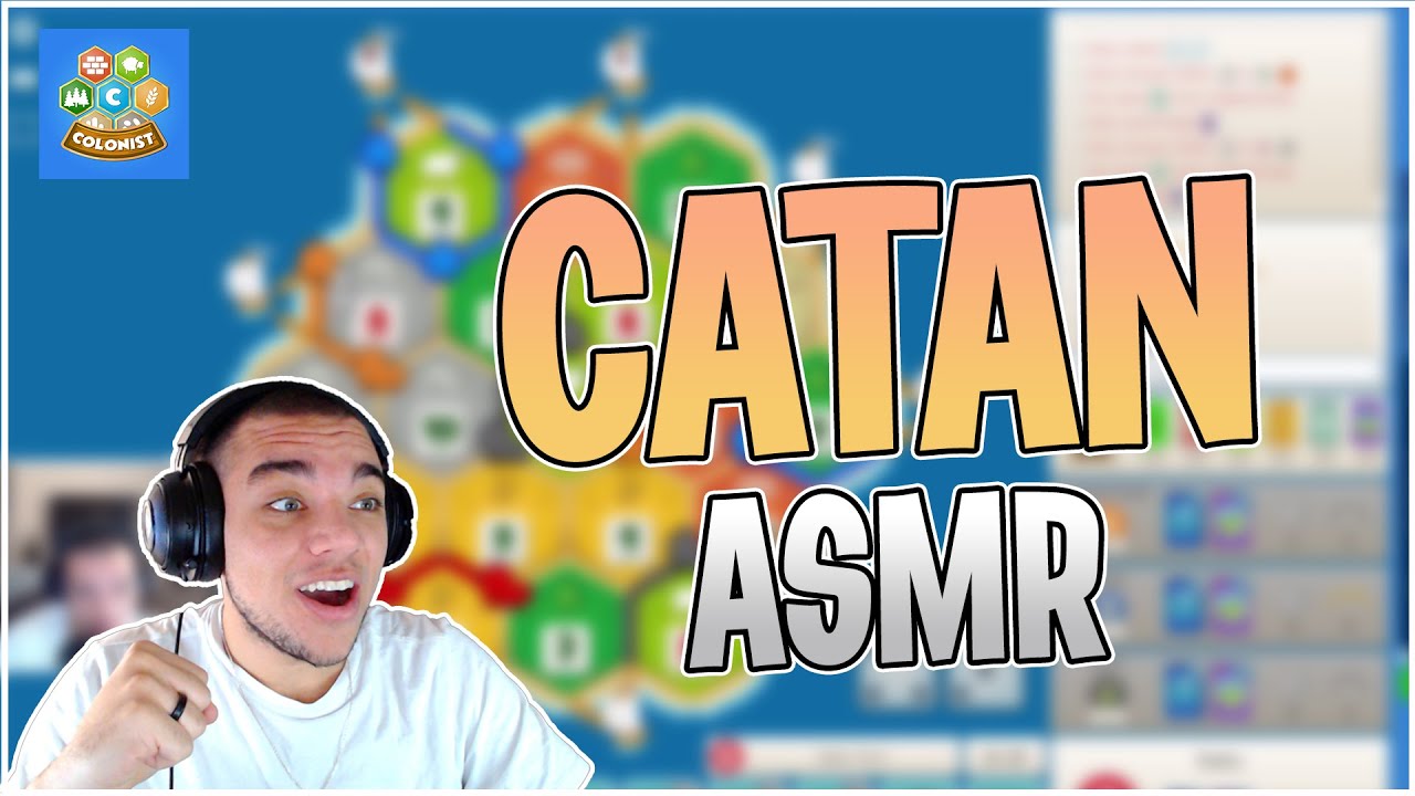 (ASMR) Settlers of Catan Gameplay (Colonist.io) - Whispered/Soft Spoken ...