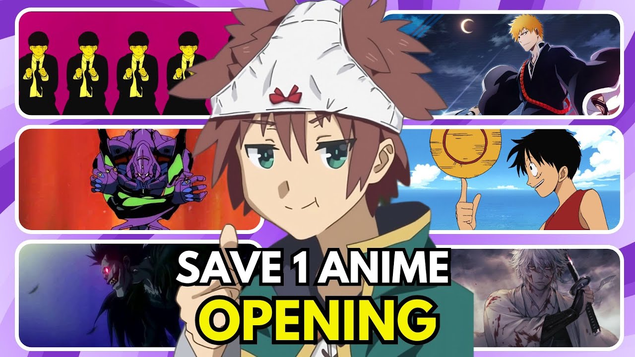 SAVE ONE ANIME OPENING🔥 | Which Anime Opening do you prefer? - YouTube