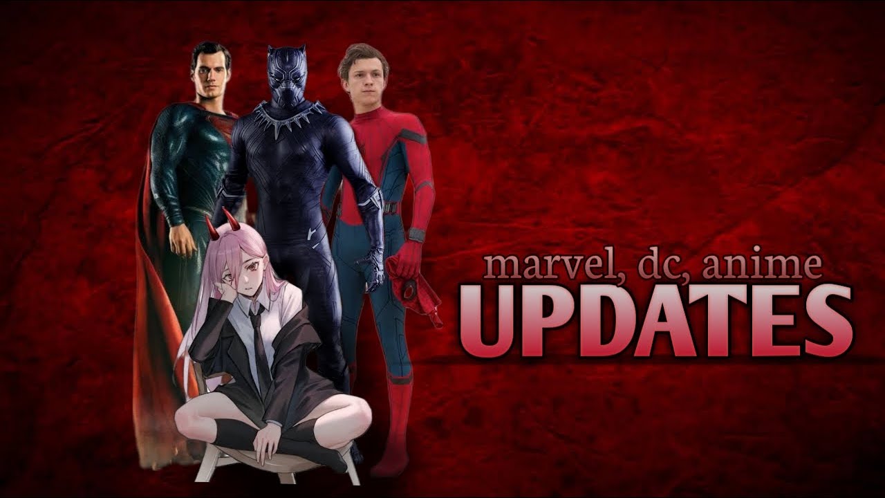 Marvel,dc,anime updates//black panther, super man, Chainsawman//#marvel ...