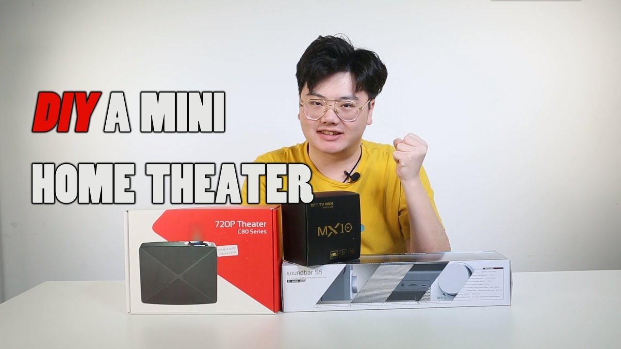 DIY A Mini Home Theater! - YouTube