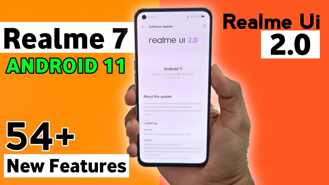 Realme 7 Realme Ui 2.0 Update New Features | 54+ Hidden Features ...