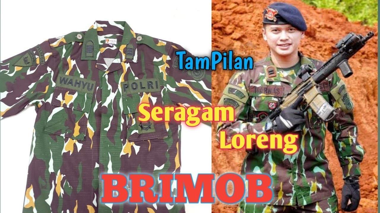 PDL LORENG BRIMOB polisi - YouTube